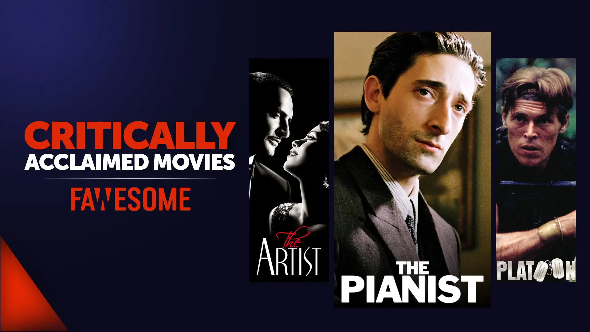 Free Critically Acclaimed Hollywood Movies on Fawesome | Oscar Classics