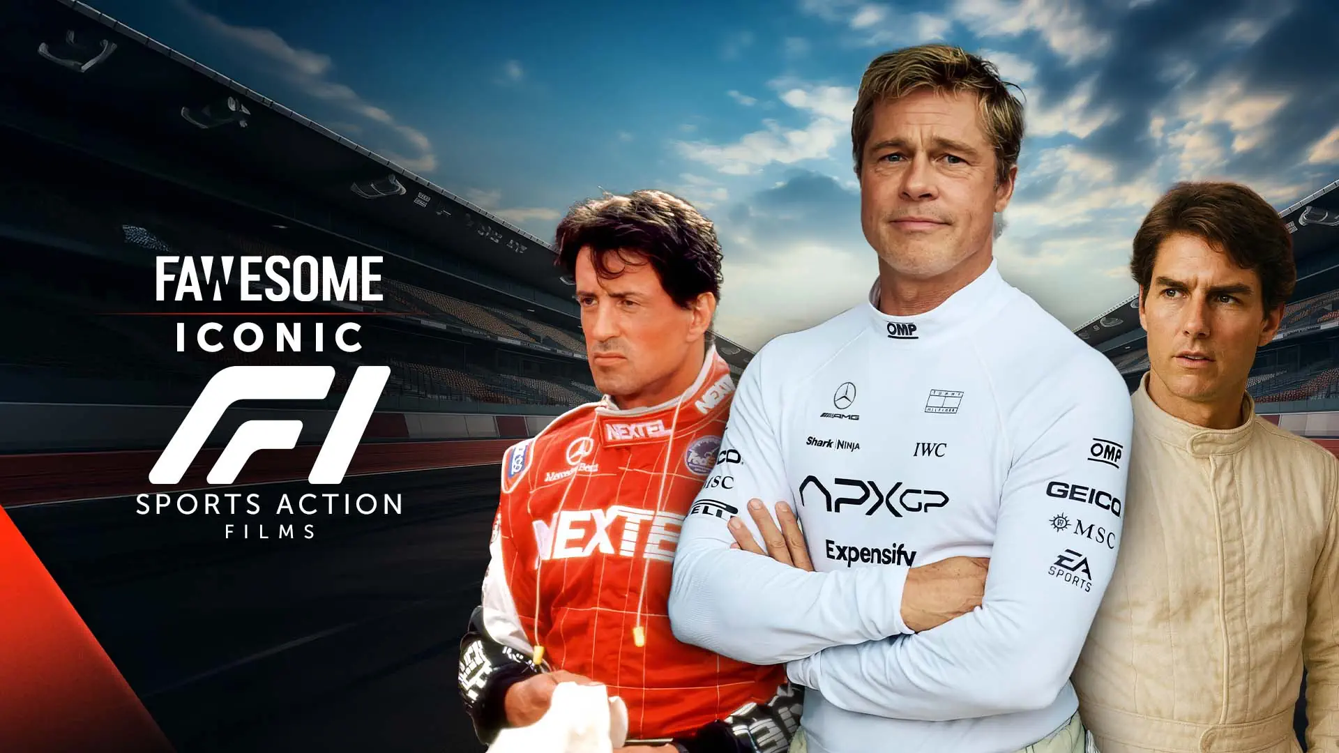 Stream Free Iconic Car Racing Movies on Fawesome before Brad Pitt's F1
